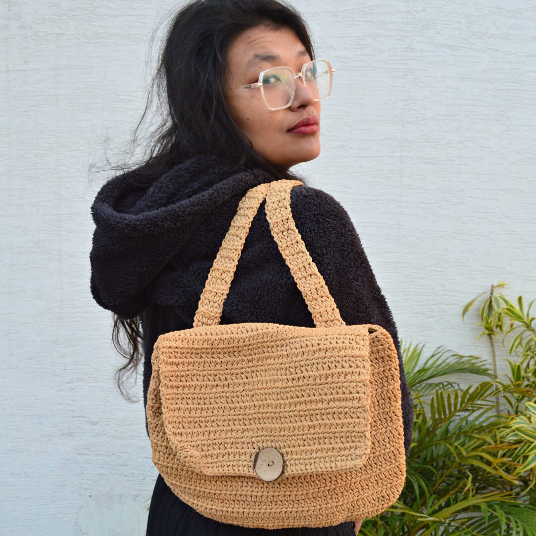 Handmade Macrame Backpack - The Pavitra Collection - Moksha